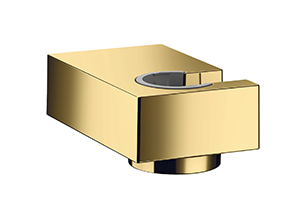 מאחז קבוע למזלף, בגימור זהב מבריק - הנס גרואה